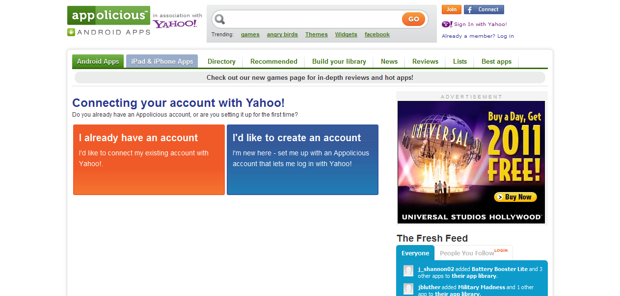 Sharing Login Example - HappyCow