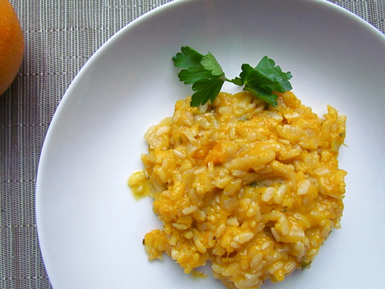 Vegan Yellow Squash Risotto - HappyCow