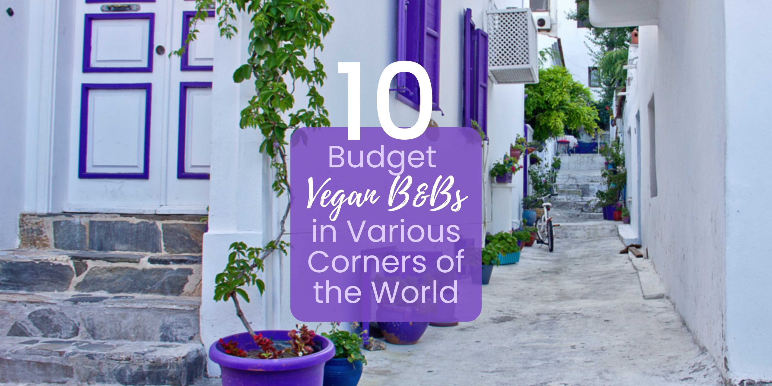 Budget vegan b&bs - HappyCow